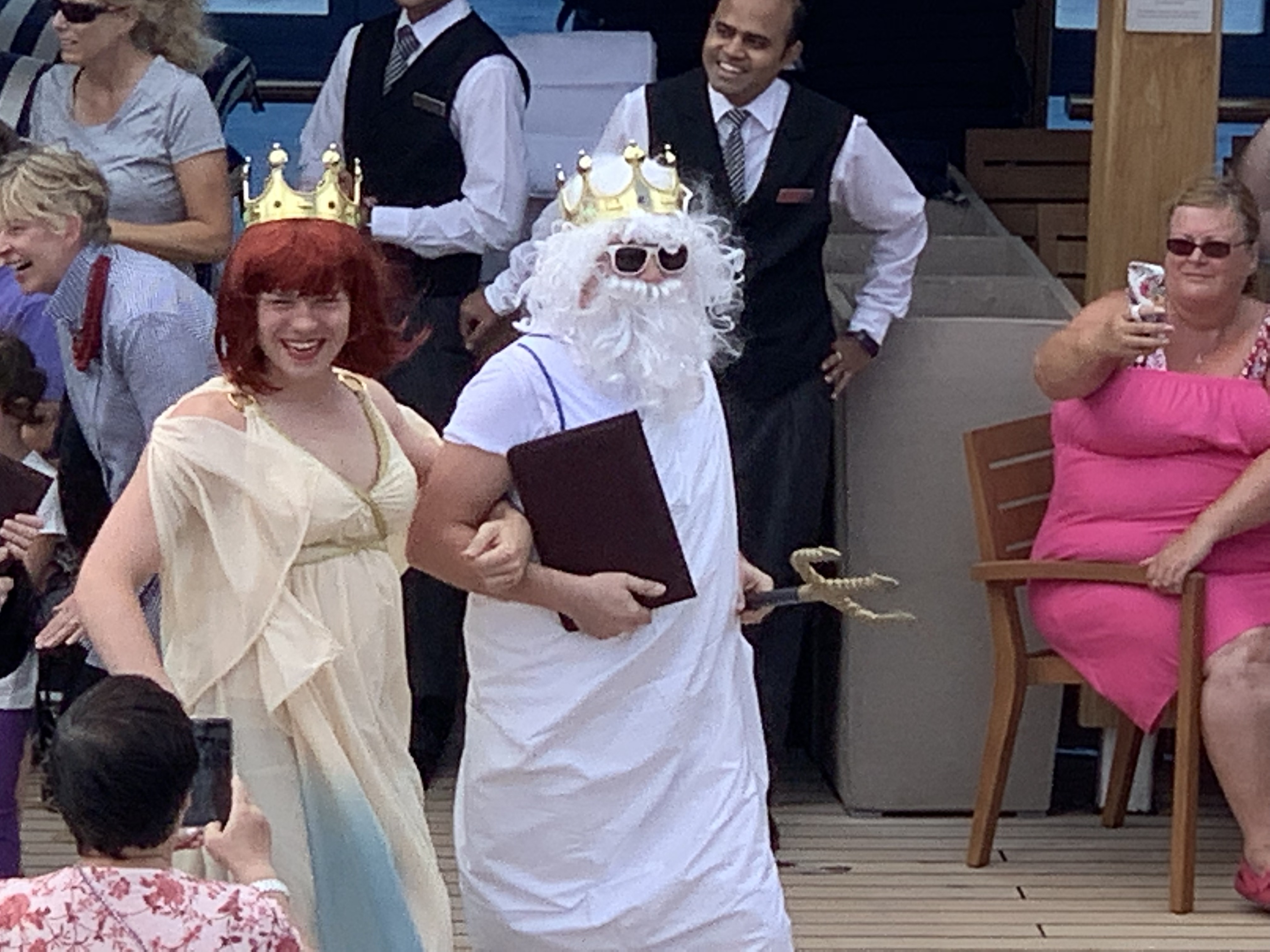 Crossing the equator and cocktail time | Pat and Norm's World Cruises ...